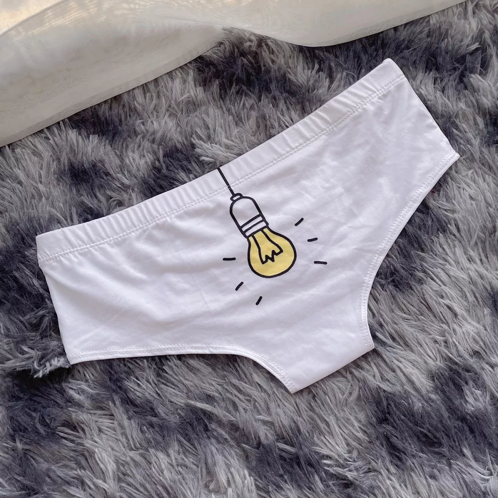 mutande slip mutandine donna colorati disegno turn me on